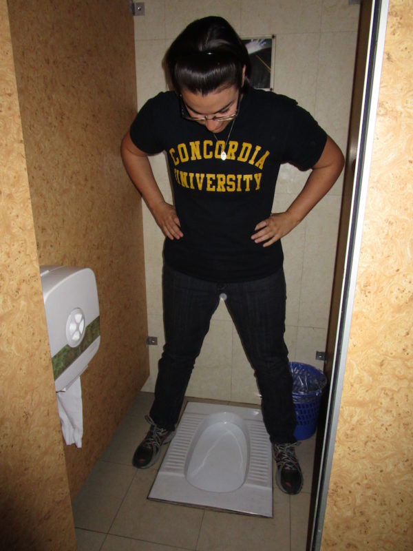 Chinese Bathroom: How to Use the Squat Toilet in China